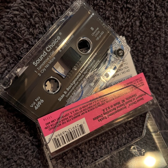 Media | Male Hits Of The 9s Karaoke Cassette With Lyrics | Poshmark